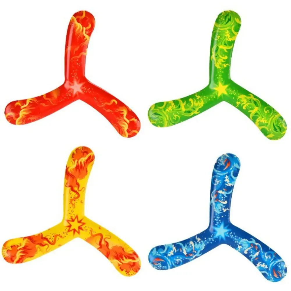 1PC-PU-Flying-Disc-Throwing-Toy-Three-leaf-Boomerang-Dart-Parent-child ...