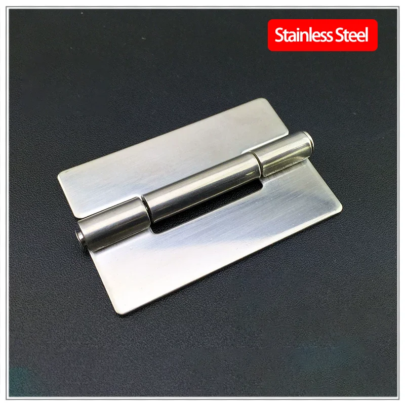 304 Stainless Steel Hinge 2-inch Holeless Welding 50*32 Hinge ...