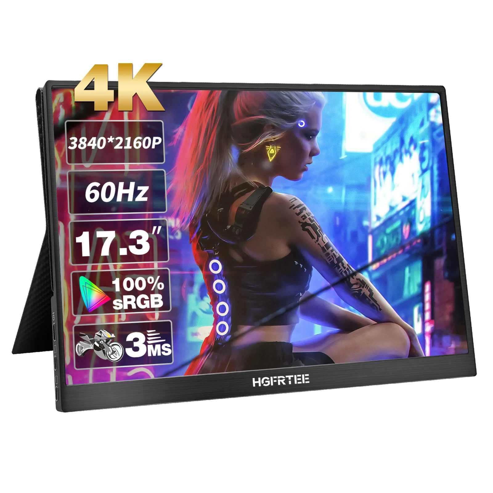 4K-17-3-Inch-portable-monitor-gaming-pc-External-Screen-3840-2160-IPS ...
