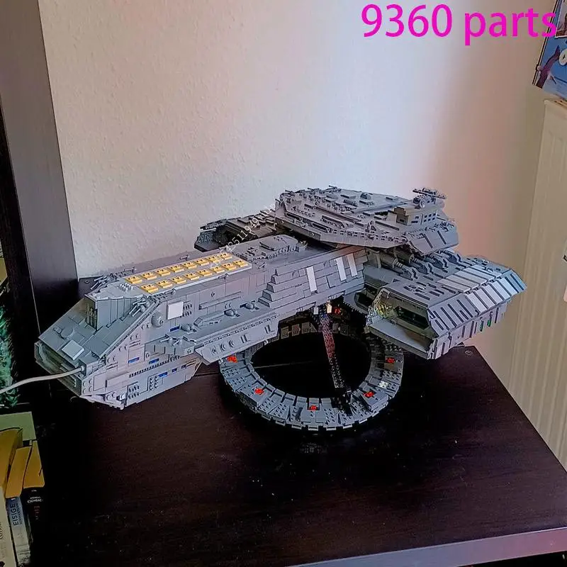 9360pcs-Stargateed-SG-1-USS-Daedalus-Spaceships-Fleet-MOC-35381 ...