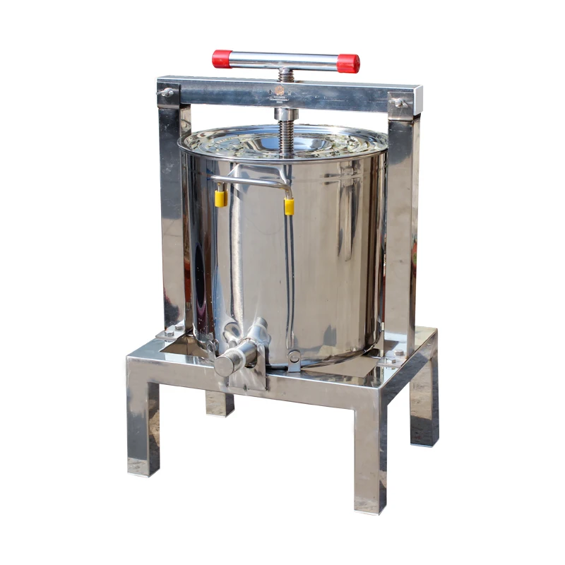 Household-Honey-Press-Machine-Stainless-Steel-Beeswax-Honey-Machine ...