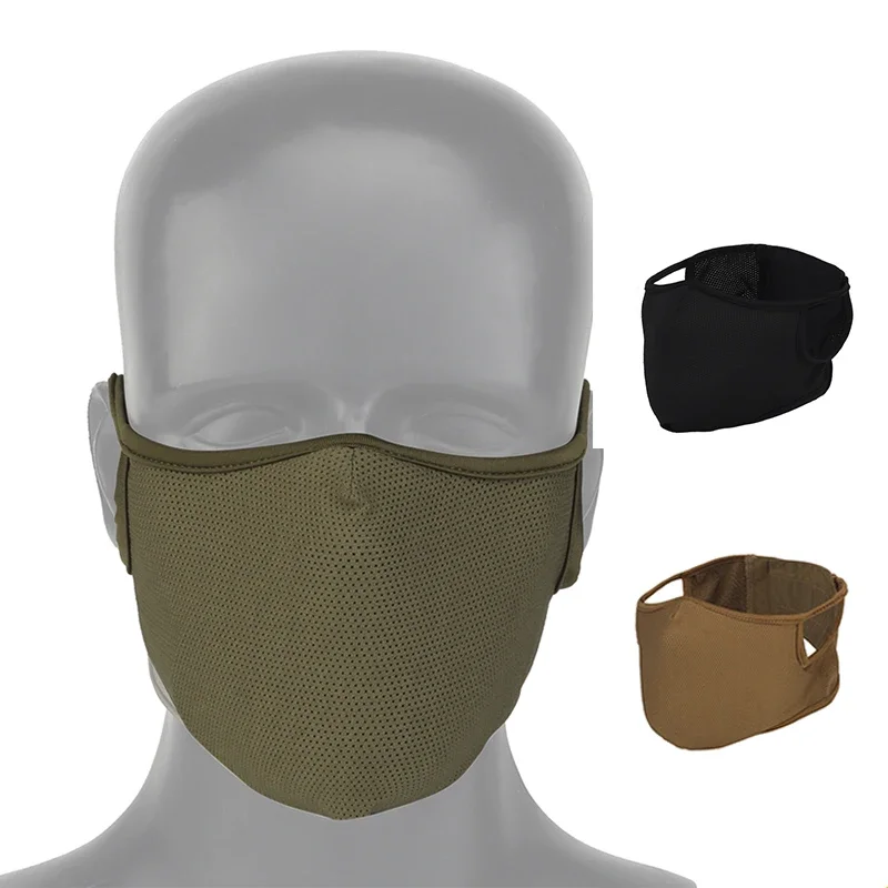 Airsoft-Accessories-Half-Face-Mask-Tactical-Outdoor-Cycling-Hiking ...