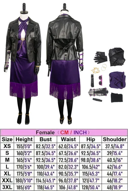 Fantasia Kazama Jin Cosplay Chaqueta Abrigo Jin Nina Hwoarang Disfraz ...