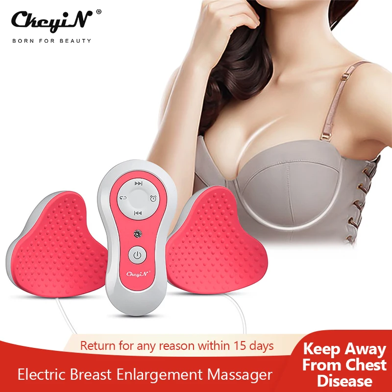 Electric Breast Enlargement Massager Chest Acupressure Massage Magnet