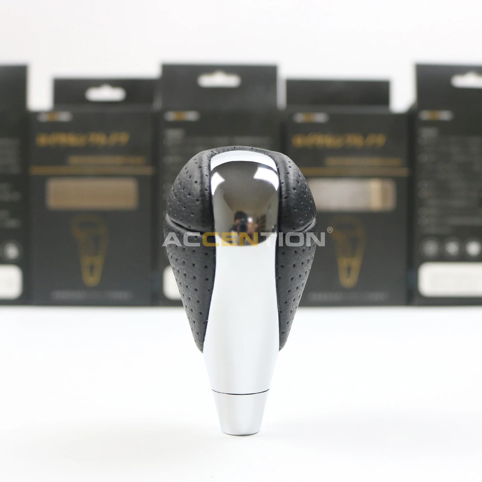 Wrx Shift Knob Black Leather Automatic Gear Shift Knob For Lexus Models ...