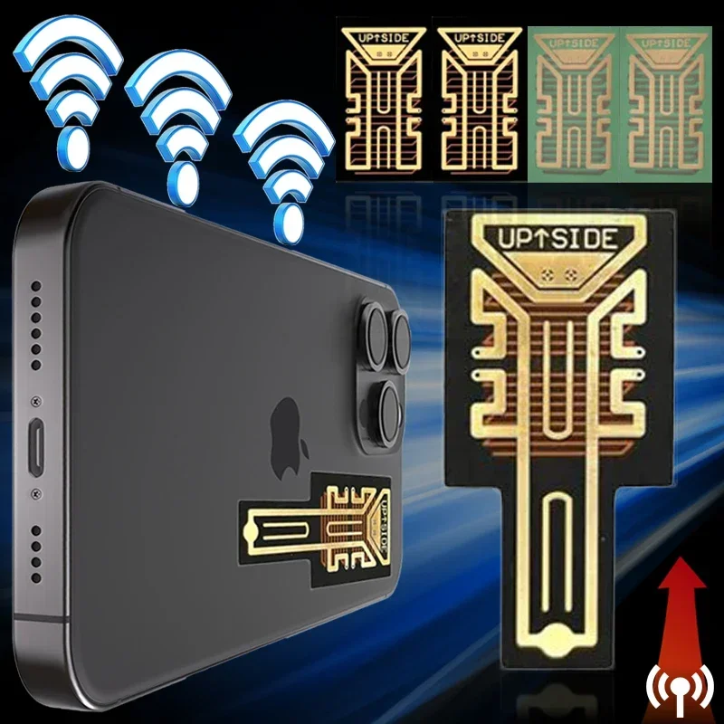 10-1pcs-Cell-Phone-Signal-Enhancement-Stickers-Antenna-Signal-Booster ...