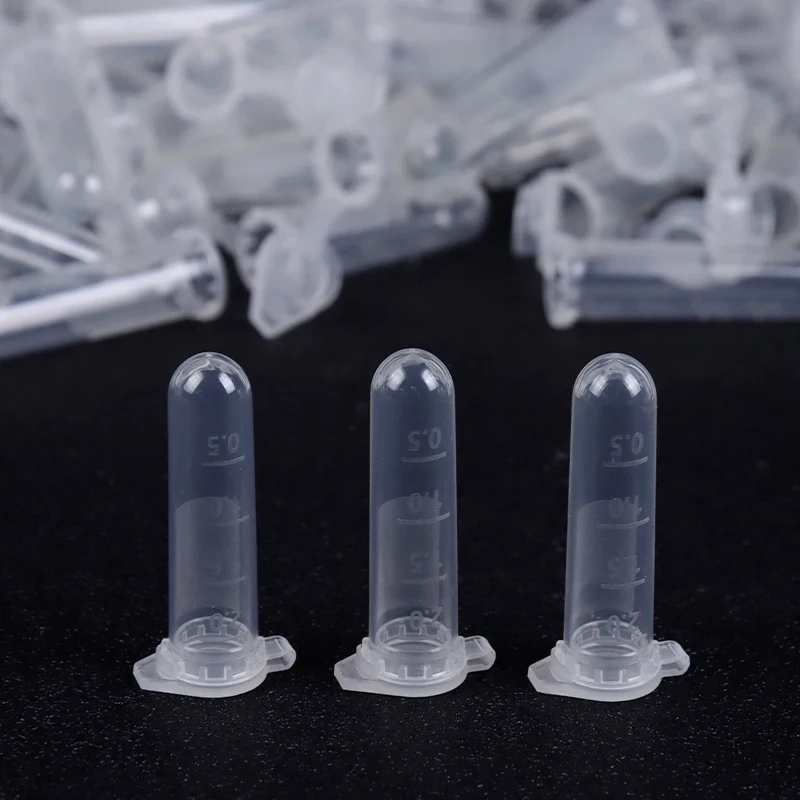 Centrifuge Tubes 2ML Transparent Micro Plastic Centrifuge Tube Test ...