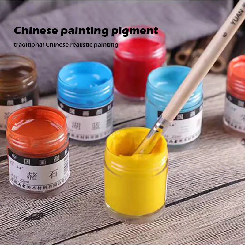 Bottled And Wet Packed Traditional Chinese Painting Pigments,can Be ...