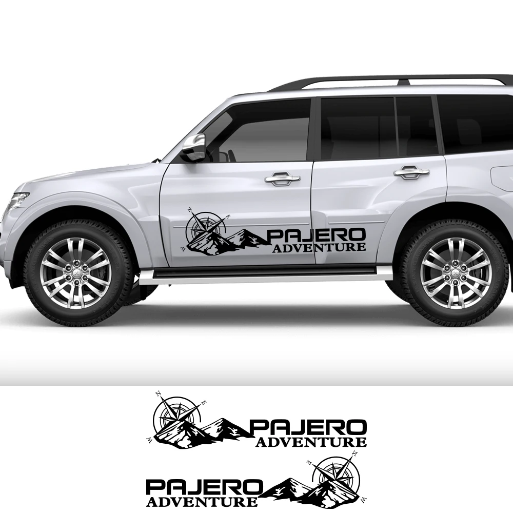 Car Stickers For Mitsubishi Pajero 1-4 MK2 TR4 V20 V33 V60 V73 V75 V98 ...