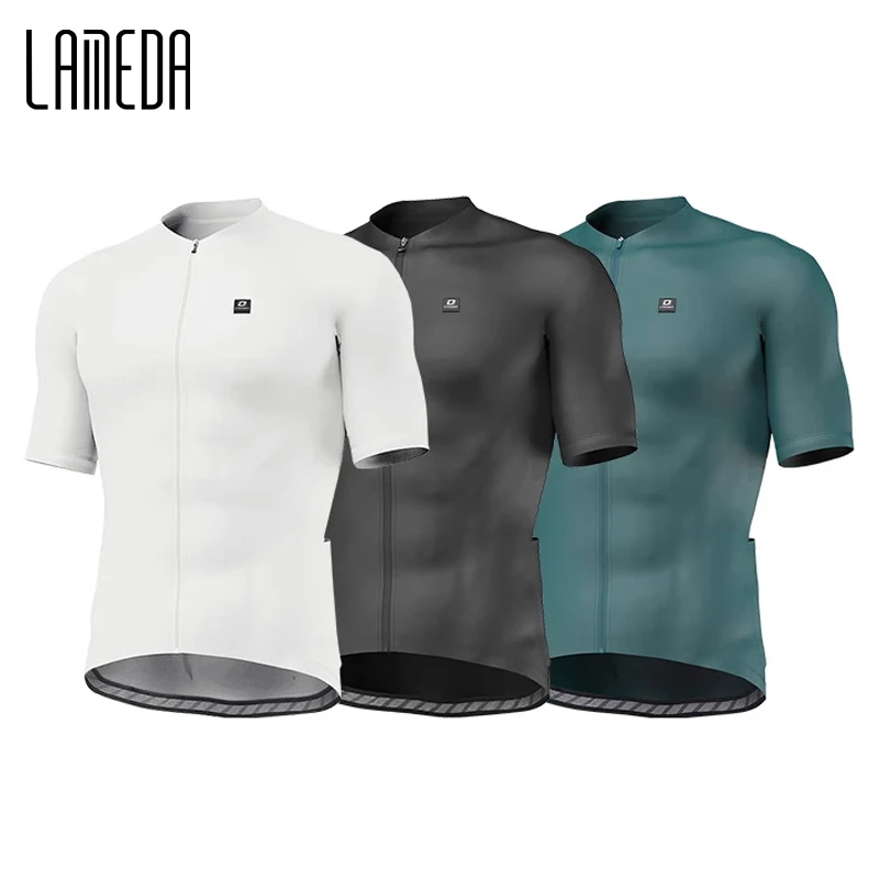 LAMEDA-Men-s-Cycling-Jersey-Moisture-Wicking-Short-Sleeve-Full-Zipper-Bike-Road-Biking-Shirts ...