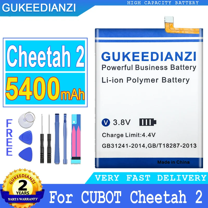 5400mAh-Originnal-High-Capacity-Battery-For-CUBOT-Cheetah-2-Cheetah2 ...
