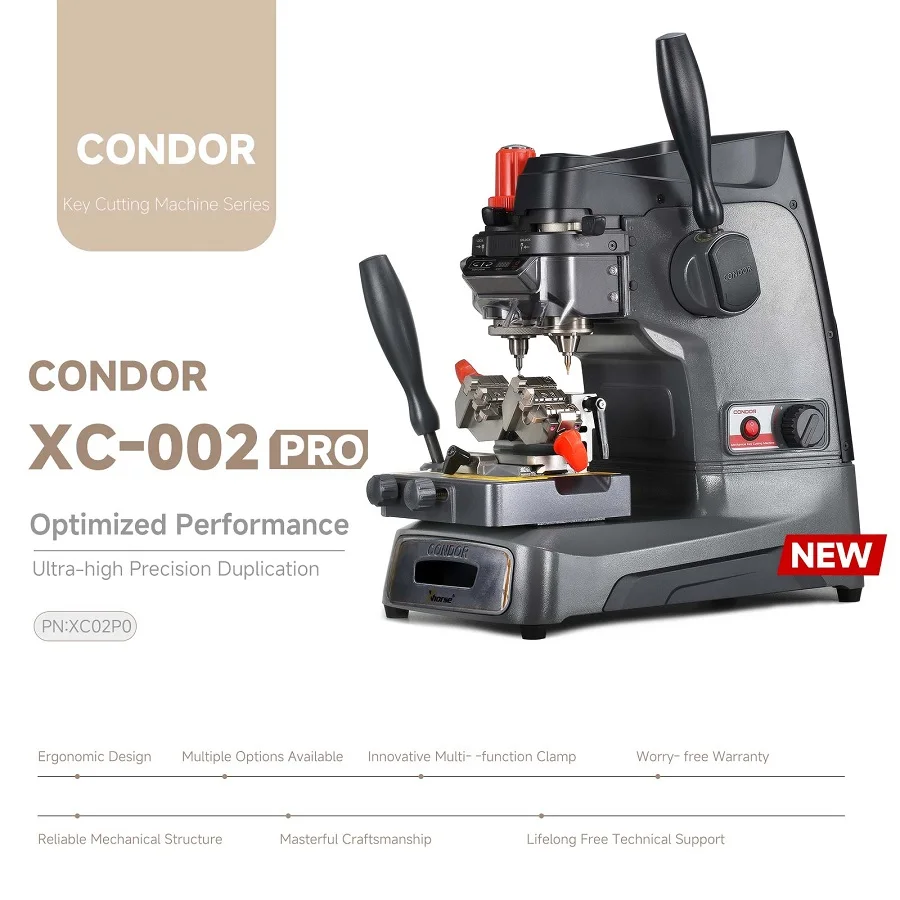 8880 | Yeni Xhorse XC-002 PRO Condor Manuel Anahtar Kesme Makinası ...