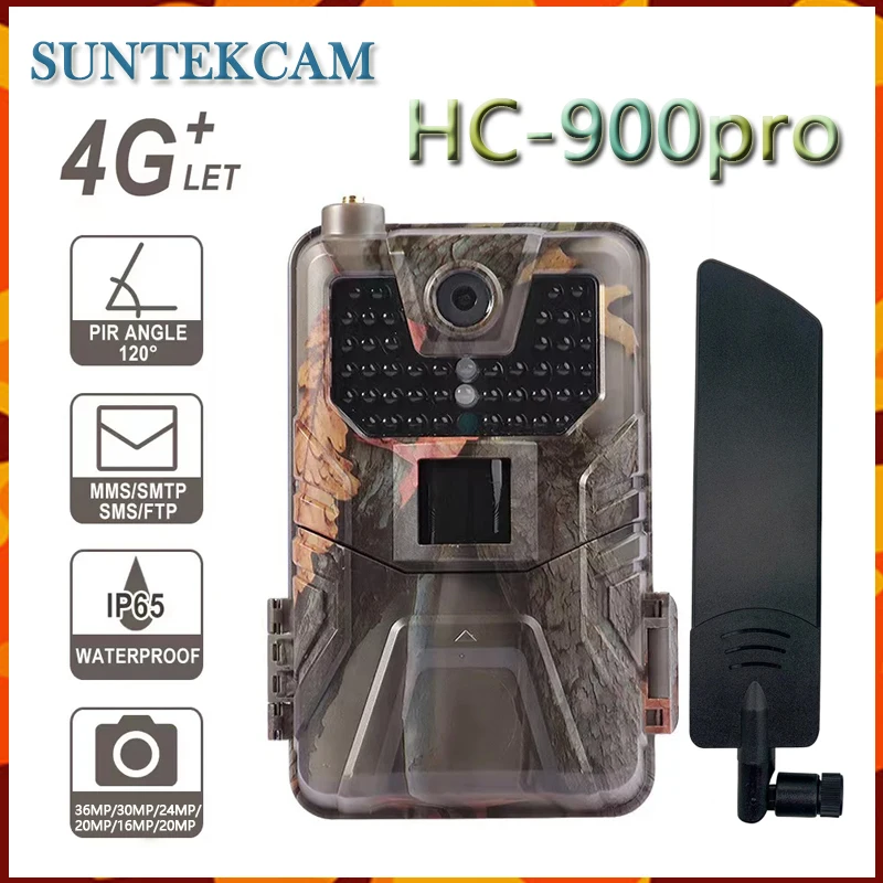 Suntekcam-4G-APP-Control-Trail-Camera-HC-900pro-Infrared-Night-Vision ...