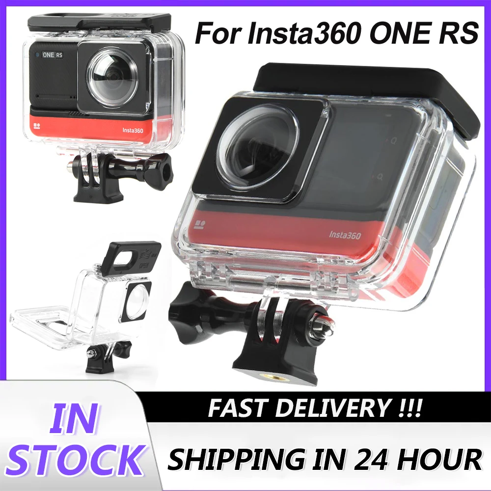 30m-Camera-Housing-Case-Waterproof-Case-Lens-Cover-for-Insta360-ONE-RS ...