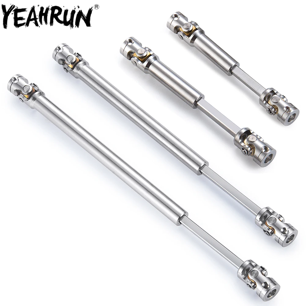 YEAHRUN 40-260mm Universal Joint Transmission Drive Shaft CVD For 1/14 ...