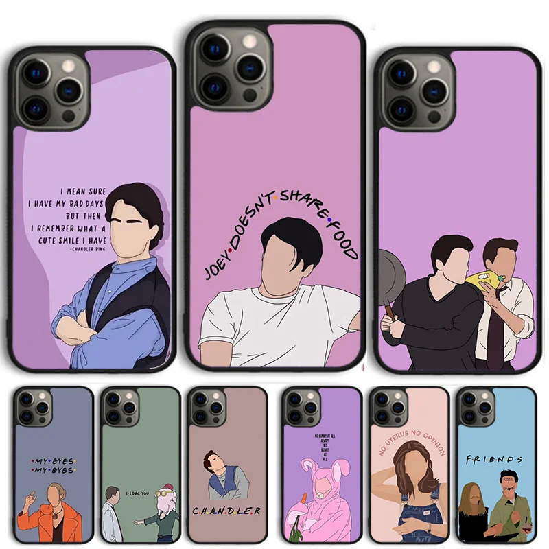 Friends TV Show Characters Phone Case Cover For iPhone 17 Air 15 16 11 ...