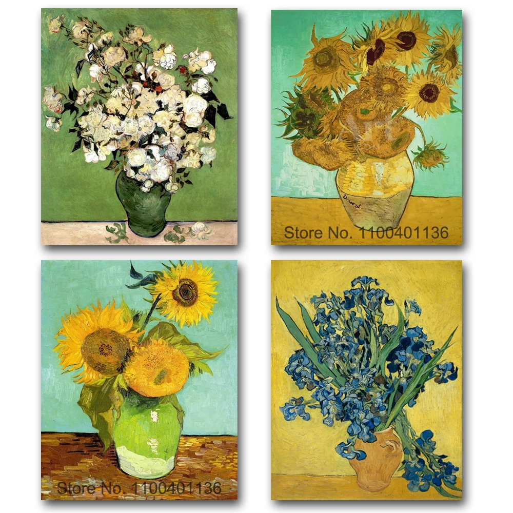Van Gogh Paintings Sunflowers