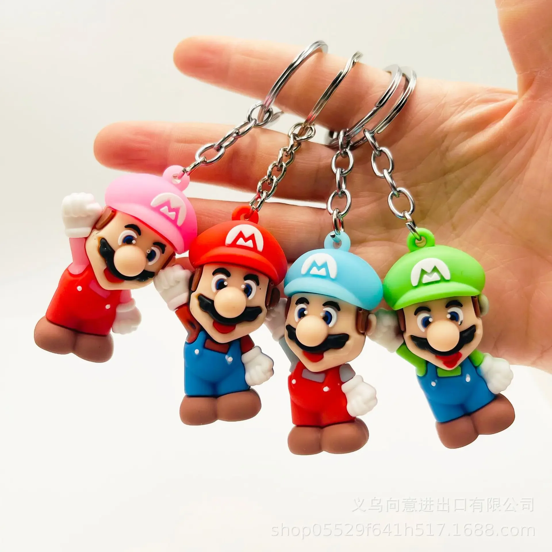 Anime-Mario-Cartoon-Character-Keychain-Super-Mary-Game-circundante ...