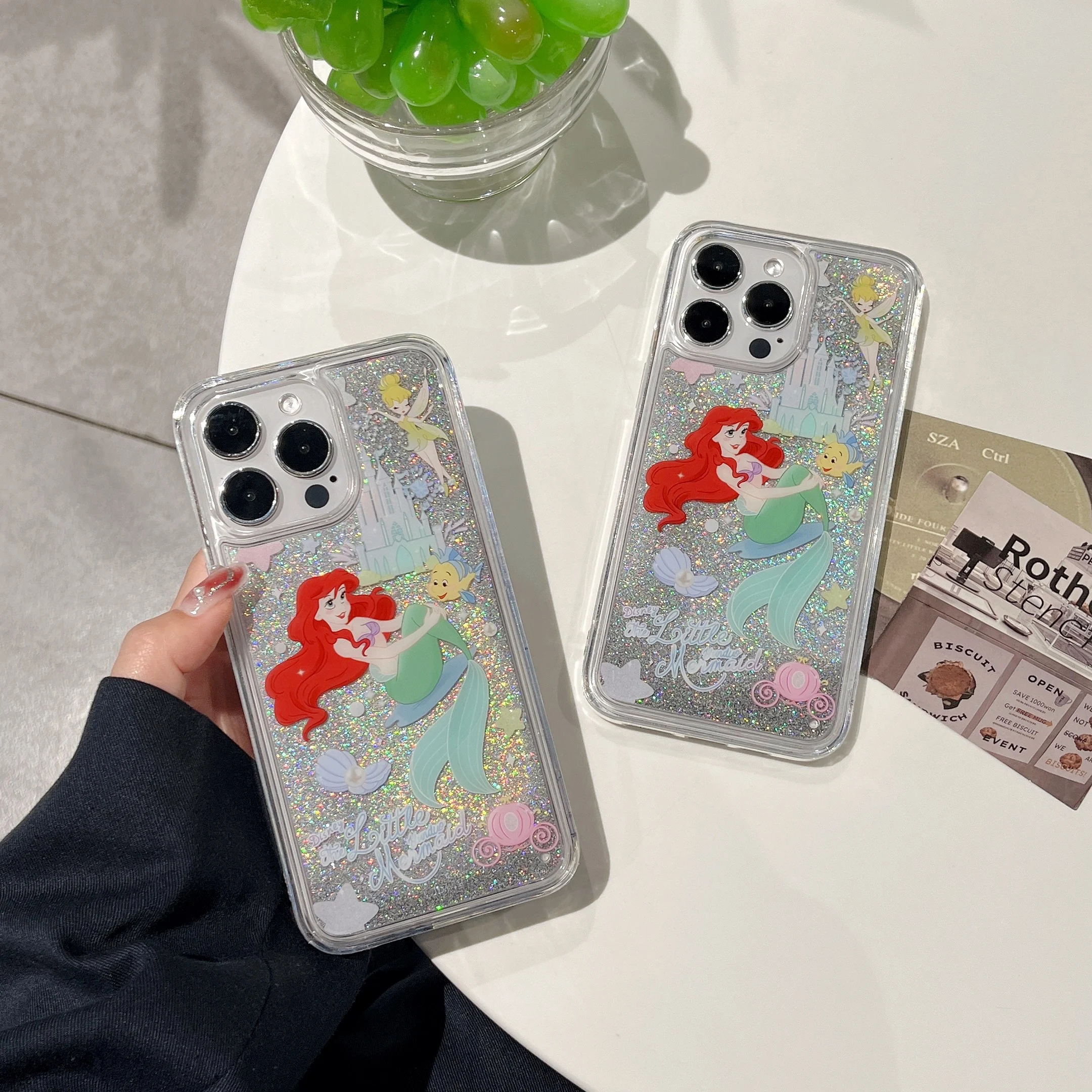 Cartoon-Disney-The-Little-Mermaid-Ariel-Phone-Cases-For-iPhone-14-13-12 ...