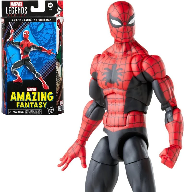 Marvel Legends Amazing Fantasy Spider-Man First Appearance 60 Years ...