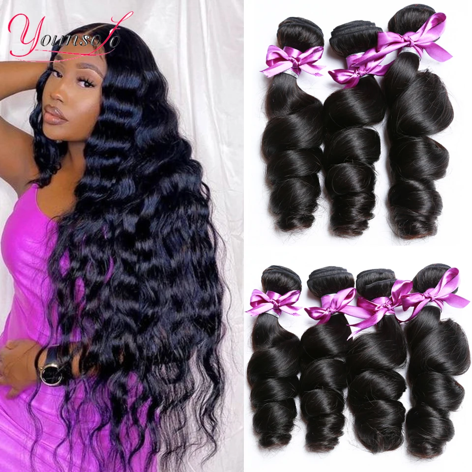 Human-Hair-Loose-Wave-Bundles-30Inch-Malaysian-Human-Hair-1-3-4Pcs ...