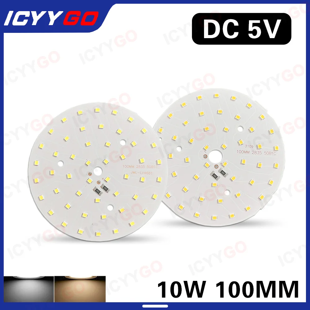 5V 10W Chip Warm White, White Light, LED 2835 Light Board Suitable For ...