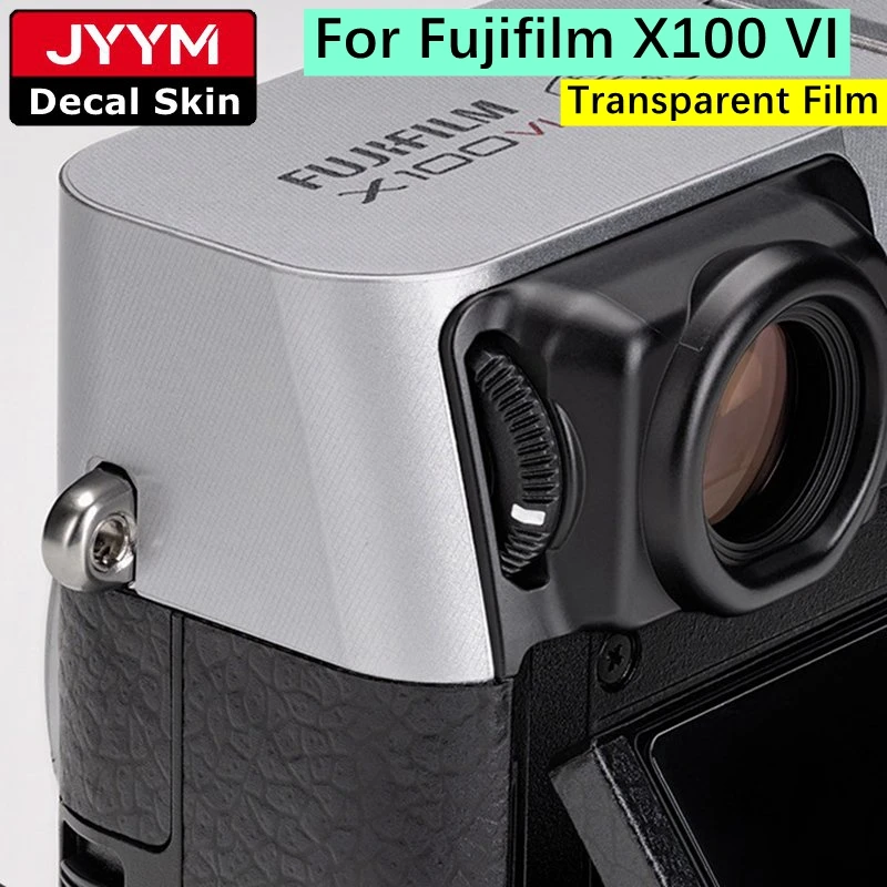 X100VI Transparent Film Sticker For Fujifilm FUJI X100 VI Decal Skin ...