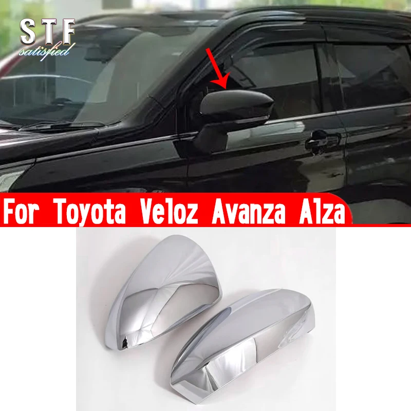 For-Toyota-Veloz-Avanza-Alza-2022-2023-Car-Accessories-ABS-Mirror-Cover ...
