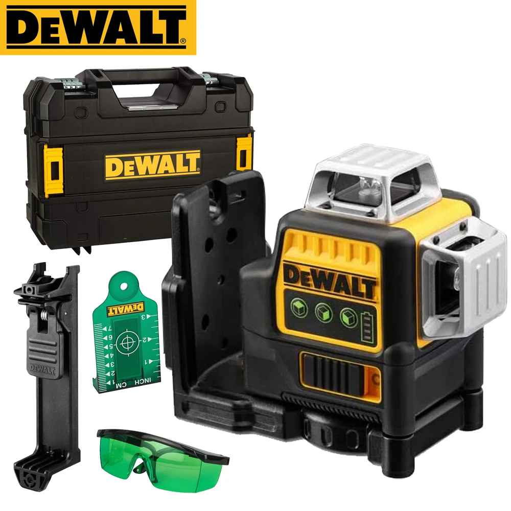 DEWALT-niveau-Laser-faisceau-vert-12-lignes-360-nivellement-automatique ...