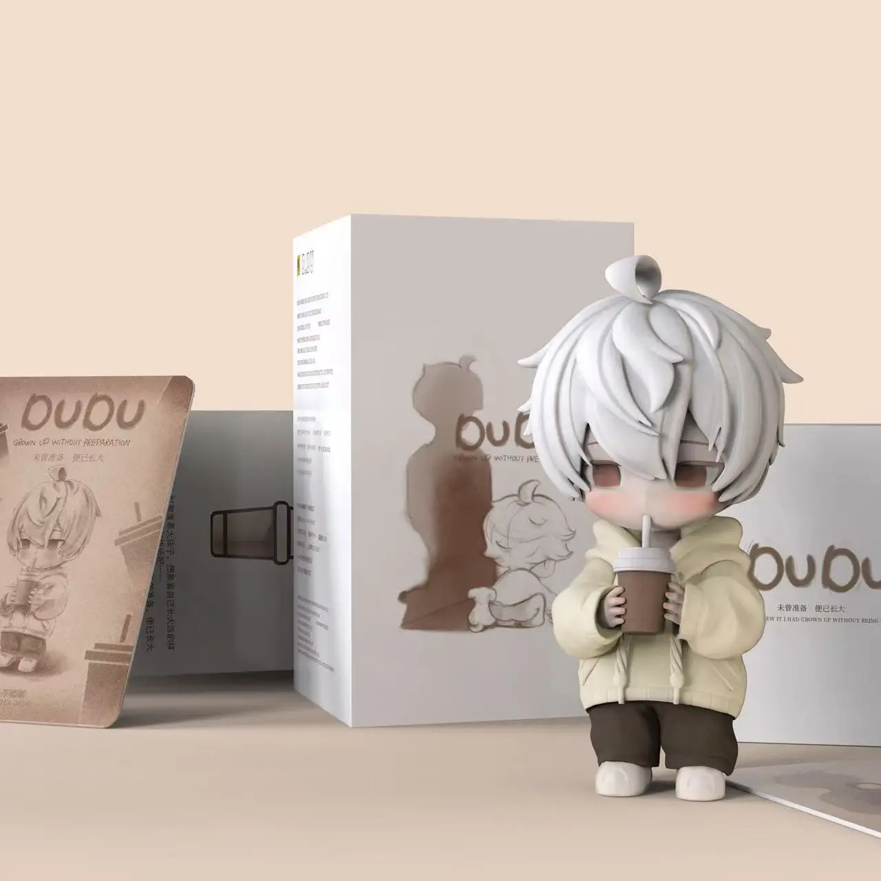 Original Innovative Product D-du Milk Tea Dudu Figure Cute Model ...