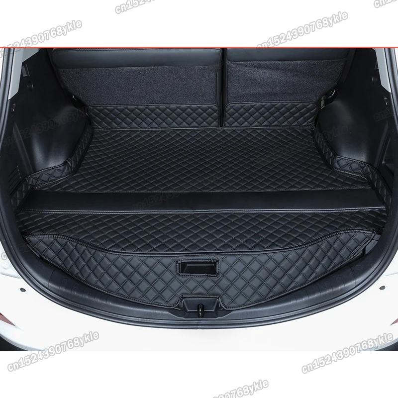 Leather Car Trunk Mat Cargo Liner Rear Boot Floor Cover Carpet For ...