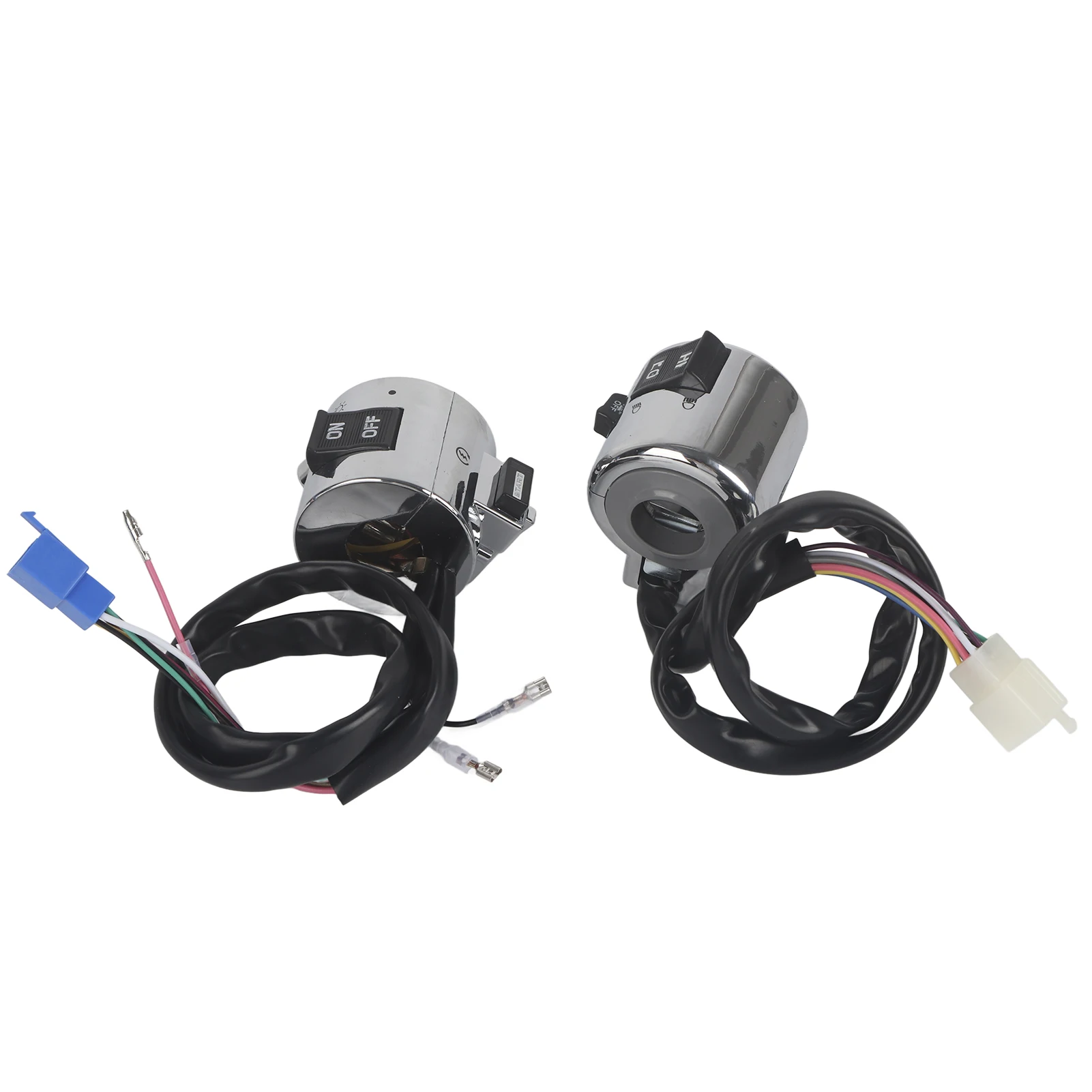 Pair-Motorcycle-Handlebar-Switch-Control-Button-for-Turn-Signal ...