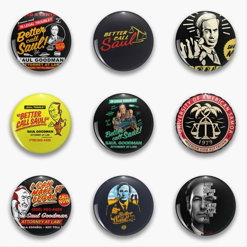 Better-Call-Saul-pins-broches-personalizados-moda-Metal-manga-pin ...