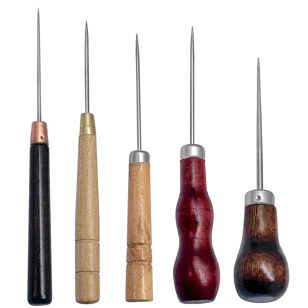 Wooden-Handle-Awl-Sewing-Hole-Puncher-Awl-Tool-For-DIY-Handmade ...