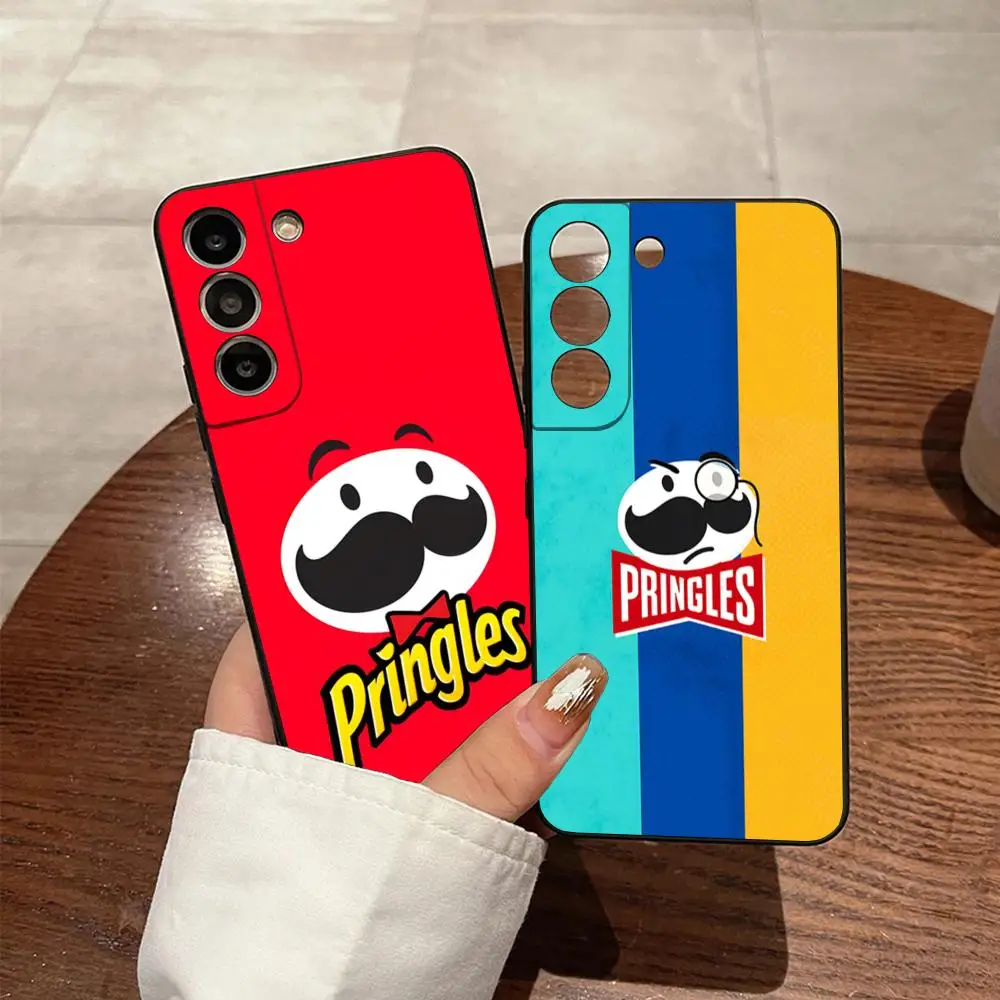 Delicious Snack P_PringleS Phone Case For Samsung S24 Ultra S25 S23 Fe ...