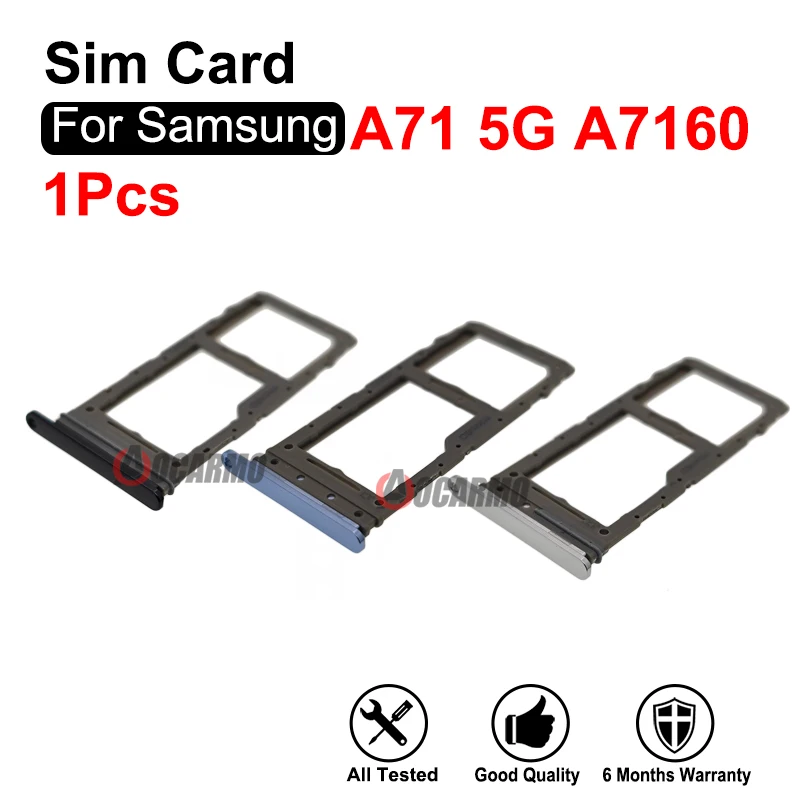 Black-Silver-Blue-For-Samsung-Galaxy-A71-5G-A7160-Single-Sim-Card-Dual ...