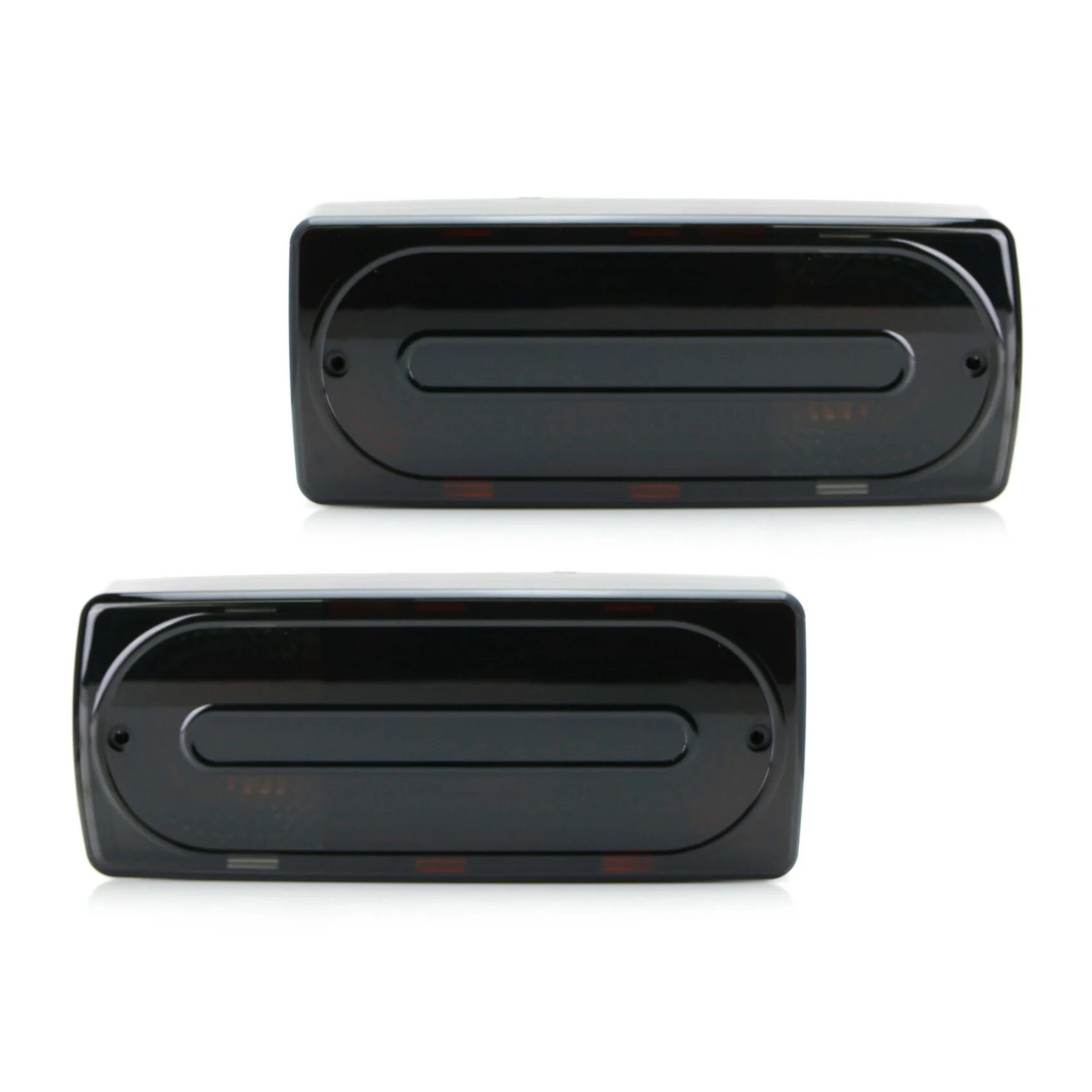 Smoked Black Car Rear Tail Light Cover Lenses for Mercedes Benz W463 G ...