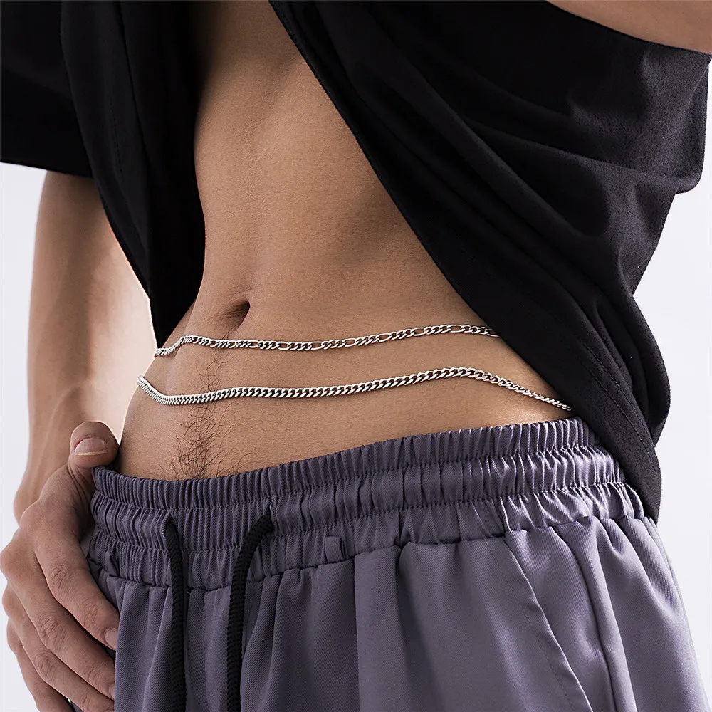 Metal Waistband Accessories Men Belly Chains Waist Body Chain Jewelry Men Piercing Jewelry Aliexpress