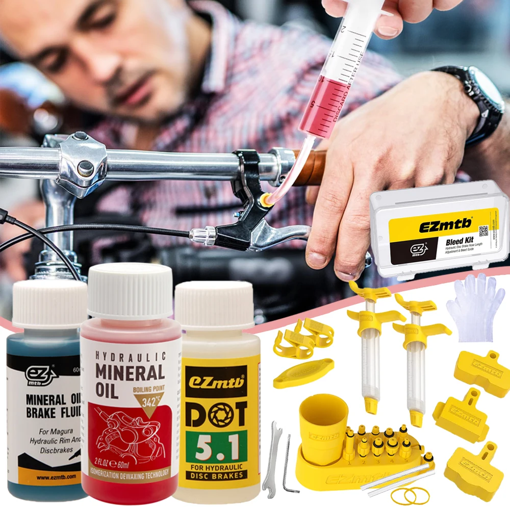 60mlBicycle-Brake-Mineral-Oil-System-MTB-Road-Bike-Brake-Repair-Tool ...