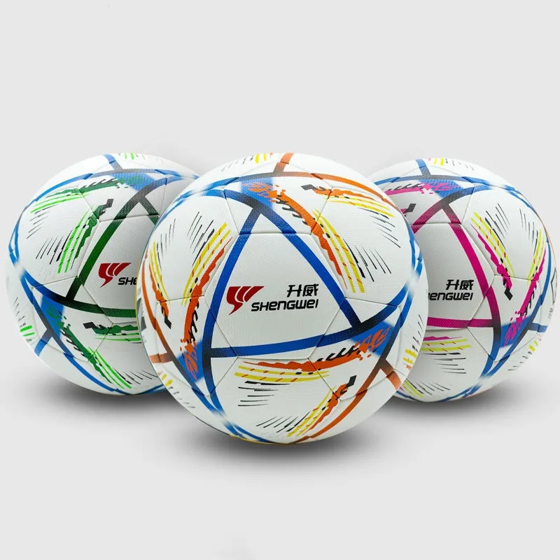 Professional-Size-5-Football-Thicken-PU-Leather-Training-Match-Ball ...