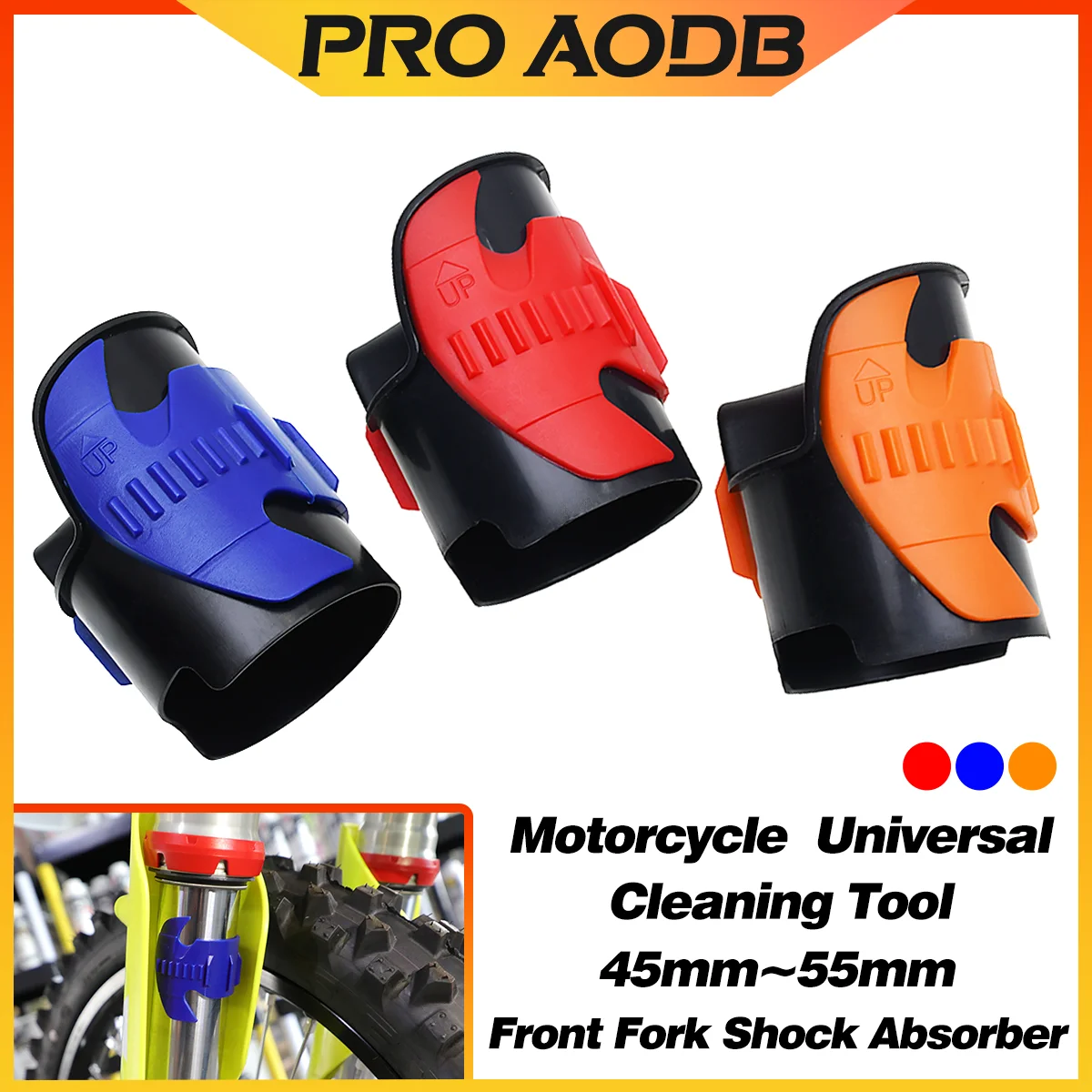 45-55mm Motocross Front Fork Shock Absorber Cleaning Tool Suitable For ...