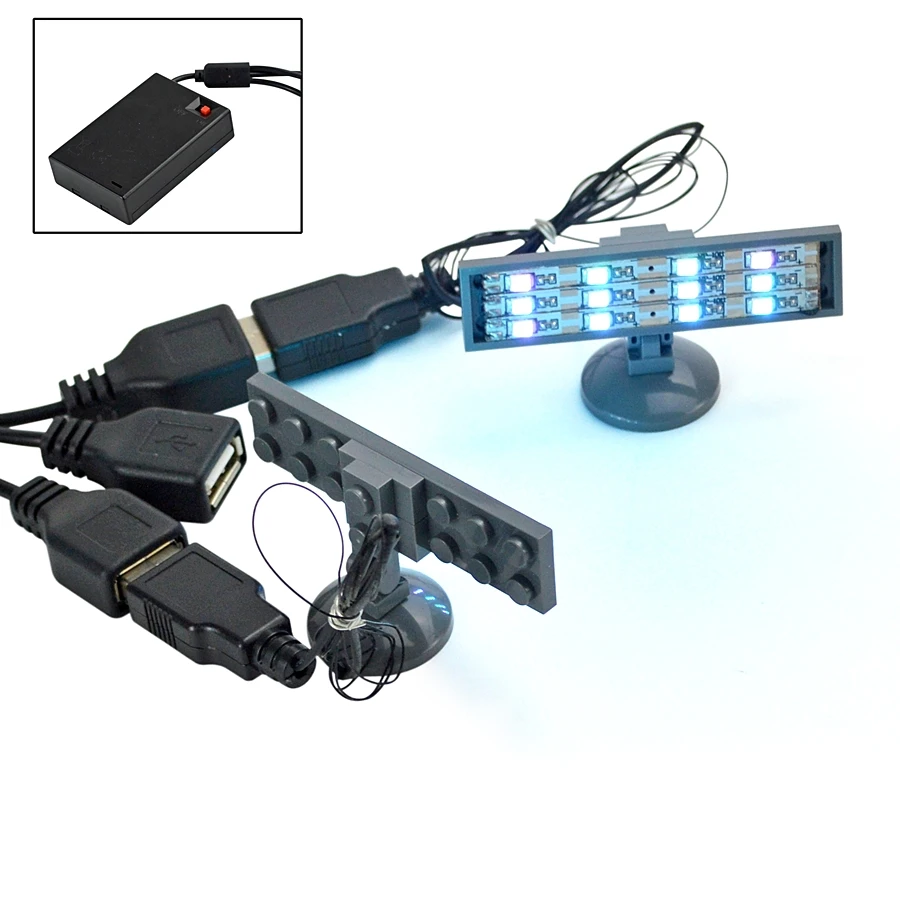 1Pcs-LED-Colorful-Searchlight-Spotlight-USB-High-Tech-Street-City ...