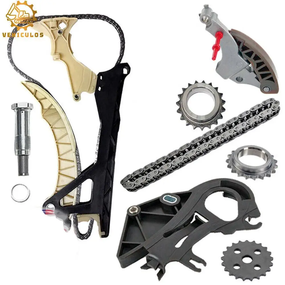 New-Timing-Chain-Kit-Oil-Pump-Crankshaft-Pulley-Bolt-Kit-For-BMW-N46 ...
