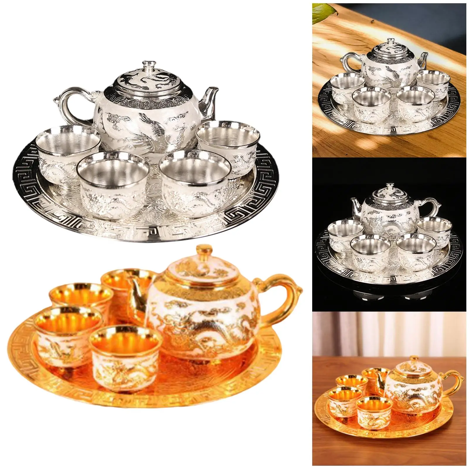 Tea Sets With Serving Trays