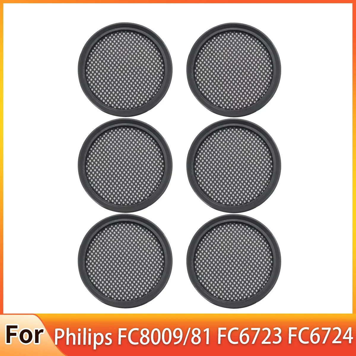 Replacement HEPA Filter for Philips FC8009/81 FC6723 FC6724 FC6725 ...