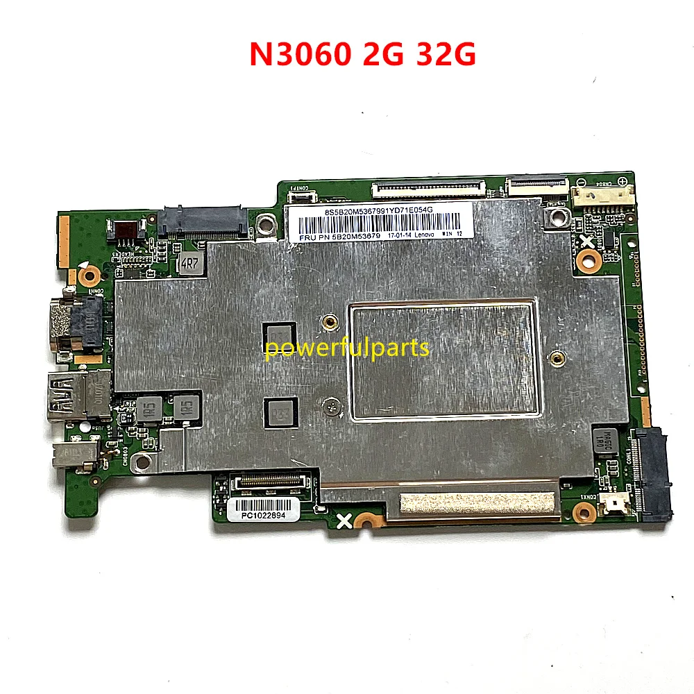 For-Ideapad-110S-11IBR-Motherboard-N3060-cpu-RAM-2G-SSD-32G-5B20M53679 ...