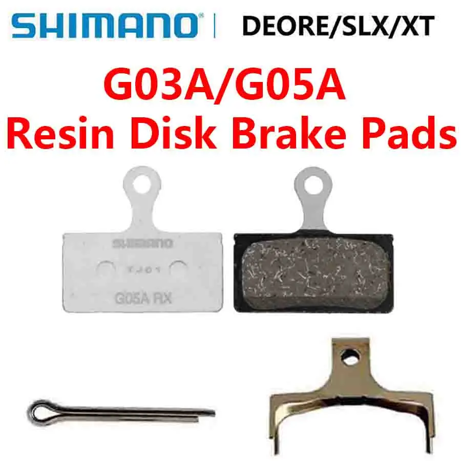 Shimano G03A G05A Resin Disc Brake Pad DEORE XT SLX DEORE Resin Pad MTB M9000 M9020 M8100 M8000 ...