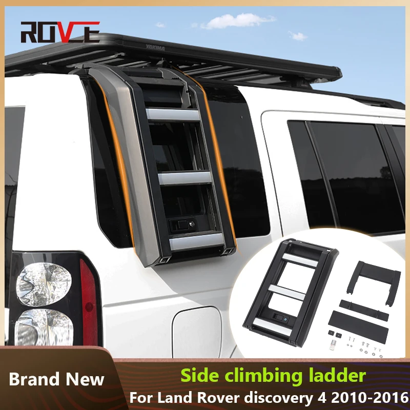 ROVCE-Roof-Rack-Side-Ladder-Luggage-Boxes-Small-Bag-For-Land-Rover ...