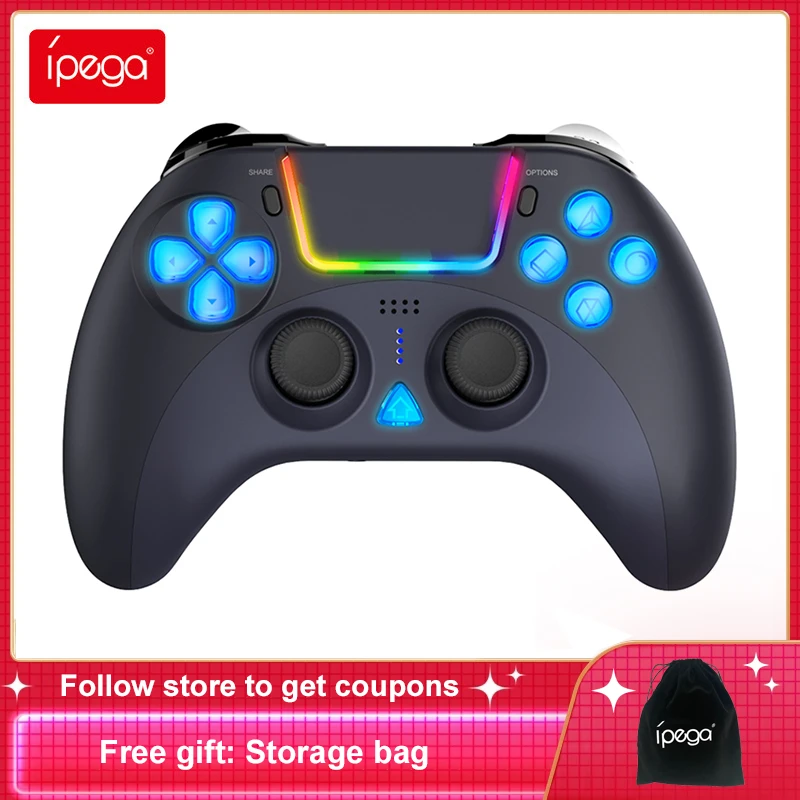 Ipega 4023 Bluetooth Gamepad Game Controller Touchpad Wireless Joystick for Playstation 4 PS4 ...