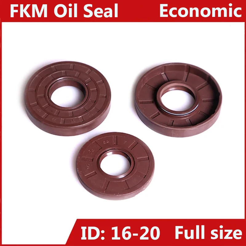FKM-Fluorine-Rubber-Oil-Seal-with-Iron-Skeleton-Framework-Rotary-shaft ...